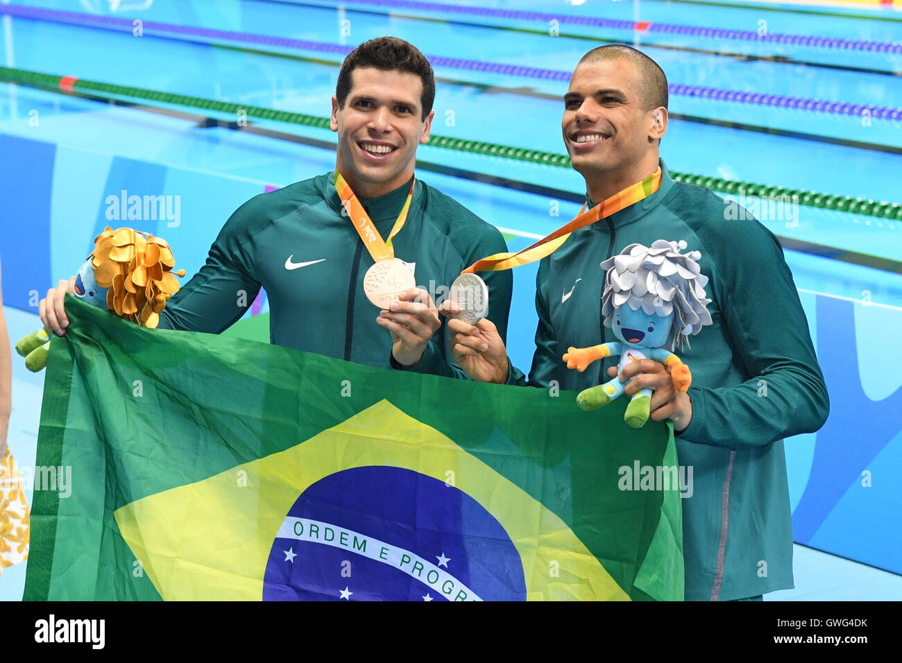 Rio de Janeiro, Brazil. 13th Sep, 2016. (L-R) Phelipe Rodrigues, Andre ...
