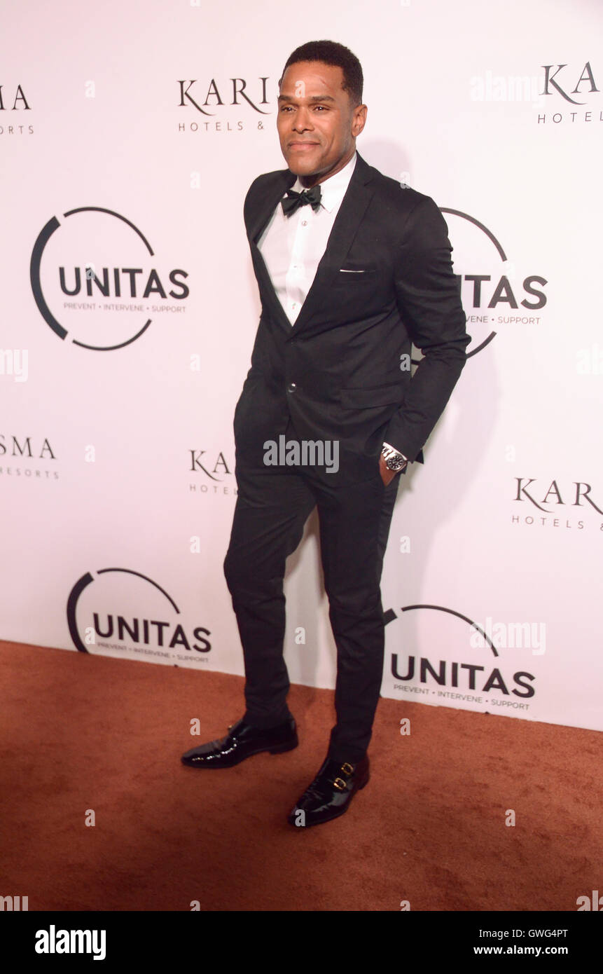 New York, NY, USA. 13th Sep, 2016. Singer Maxwell attends the Unitas ...