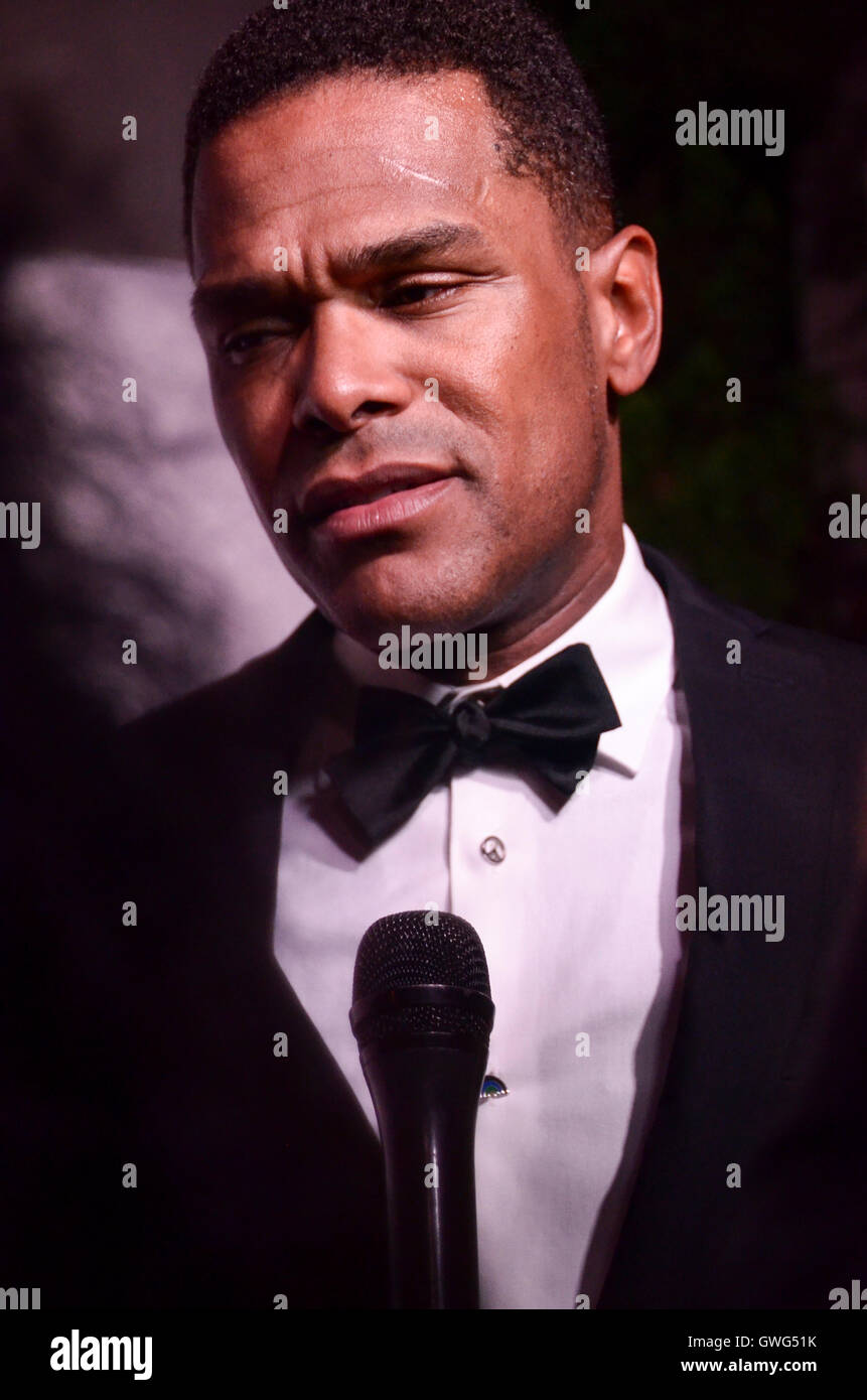New York, NY, USA. 13th Sep, 2016. Singer Maxwell attends the Unitas ...