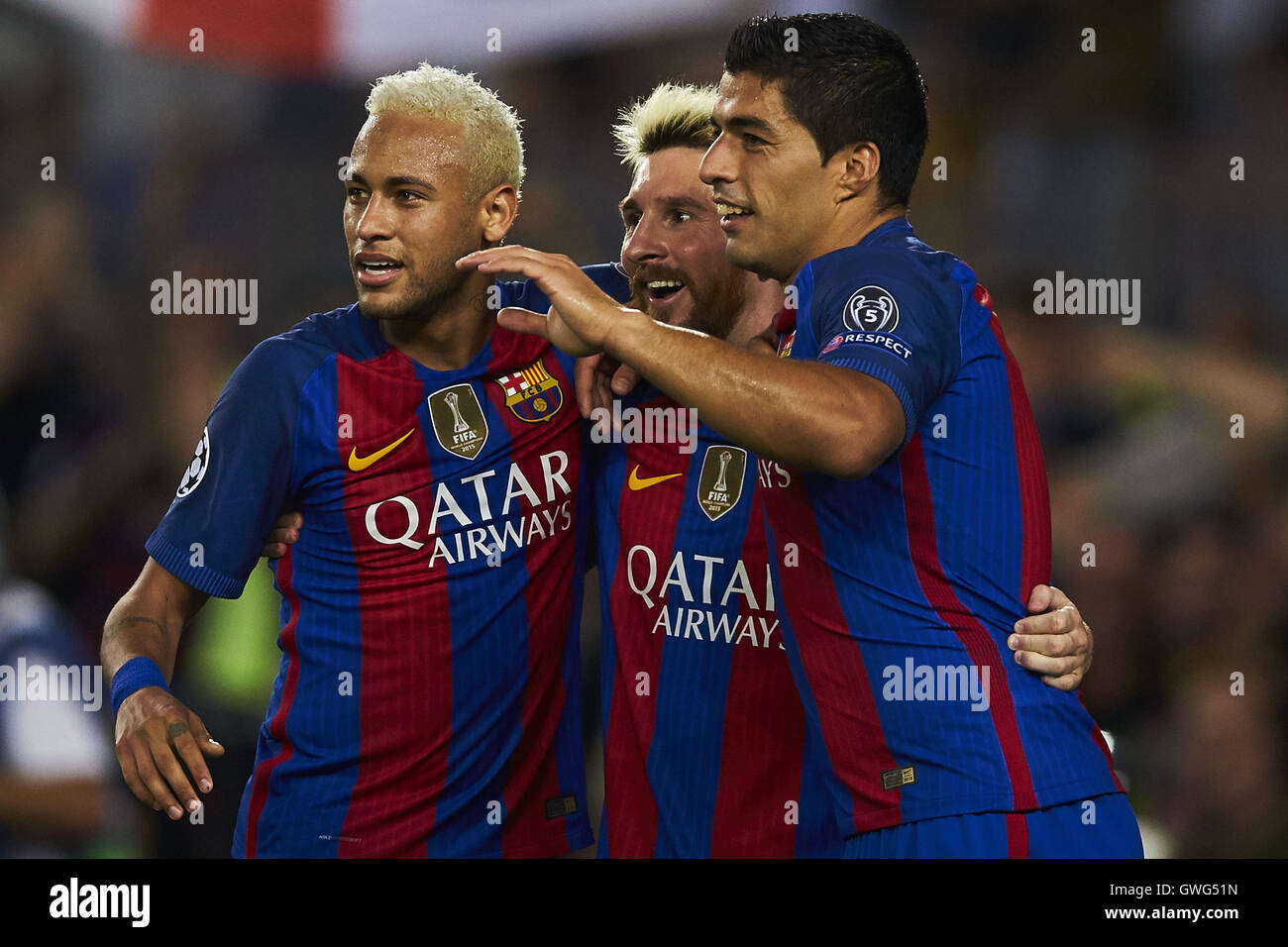 Barcelona, Spain. 13th Sep, 2016. Lionel Messi (FC Barcelona ...