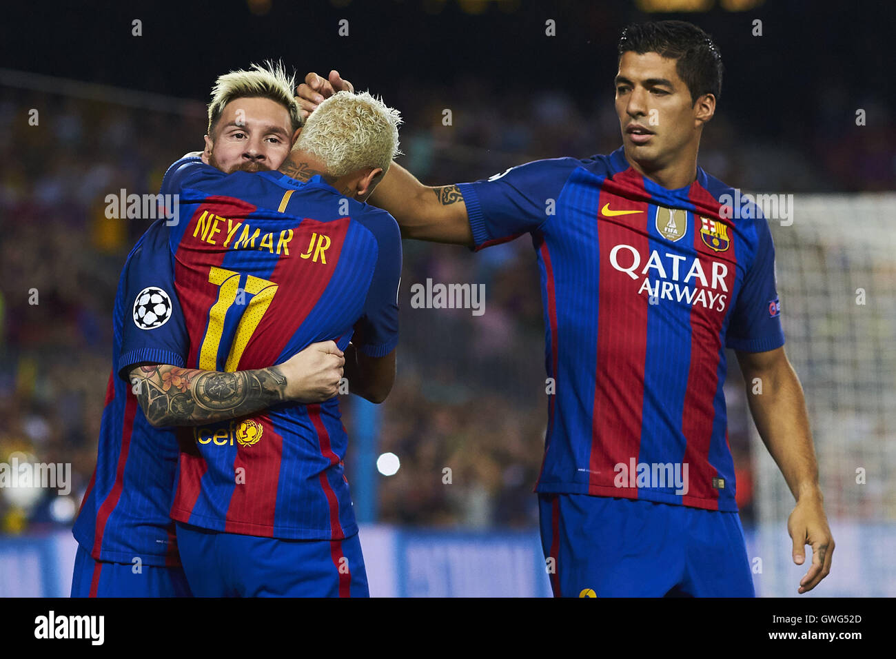 Barcelona, Spain. 13th Sep, 2016. Lionel Messi (FC Barcelona ...