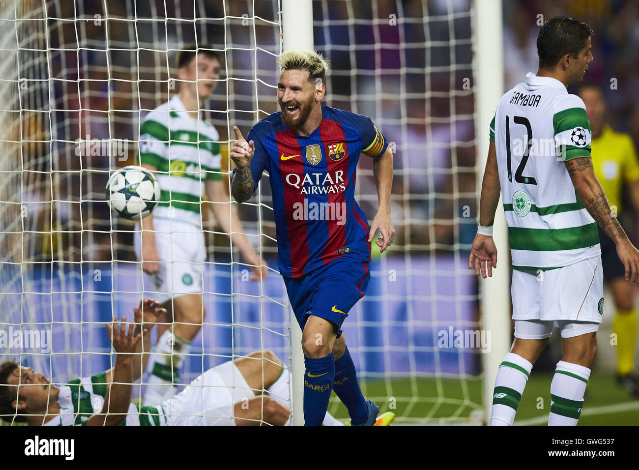 Barcelona, Spain. 13th Sep, 2016. Lionel Messi (FC Barcelona ...