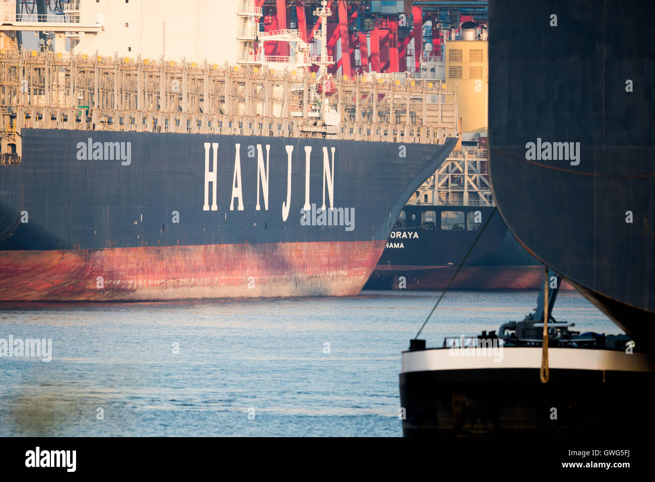 Hanjin shipping company hi-res stock photography and images - Alamy