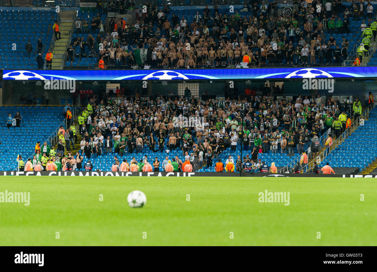 England football fans leave stadium hi-res stock photography and images ...