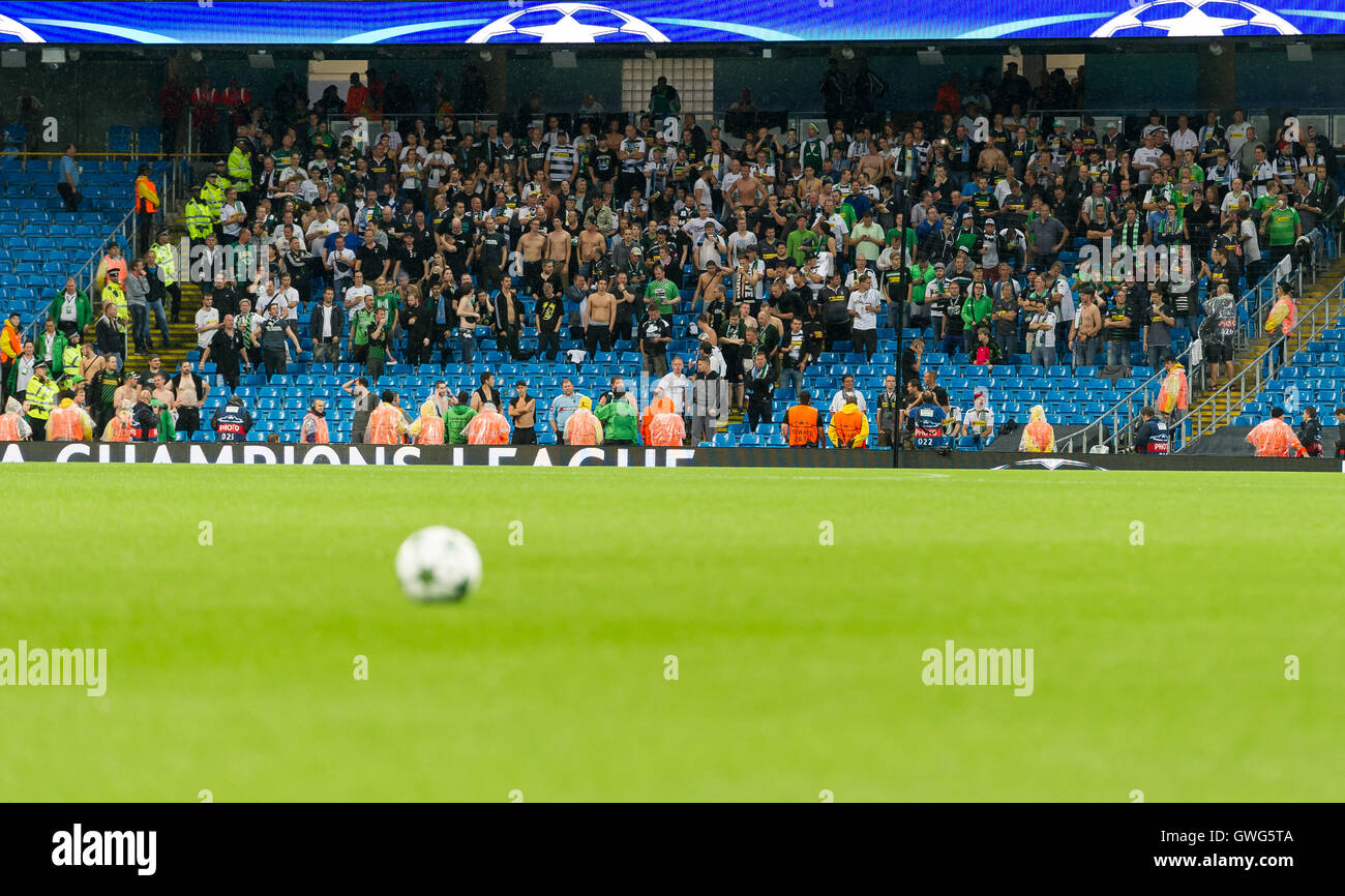 England football fans leave stadium hi-res stock photography and images ...