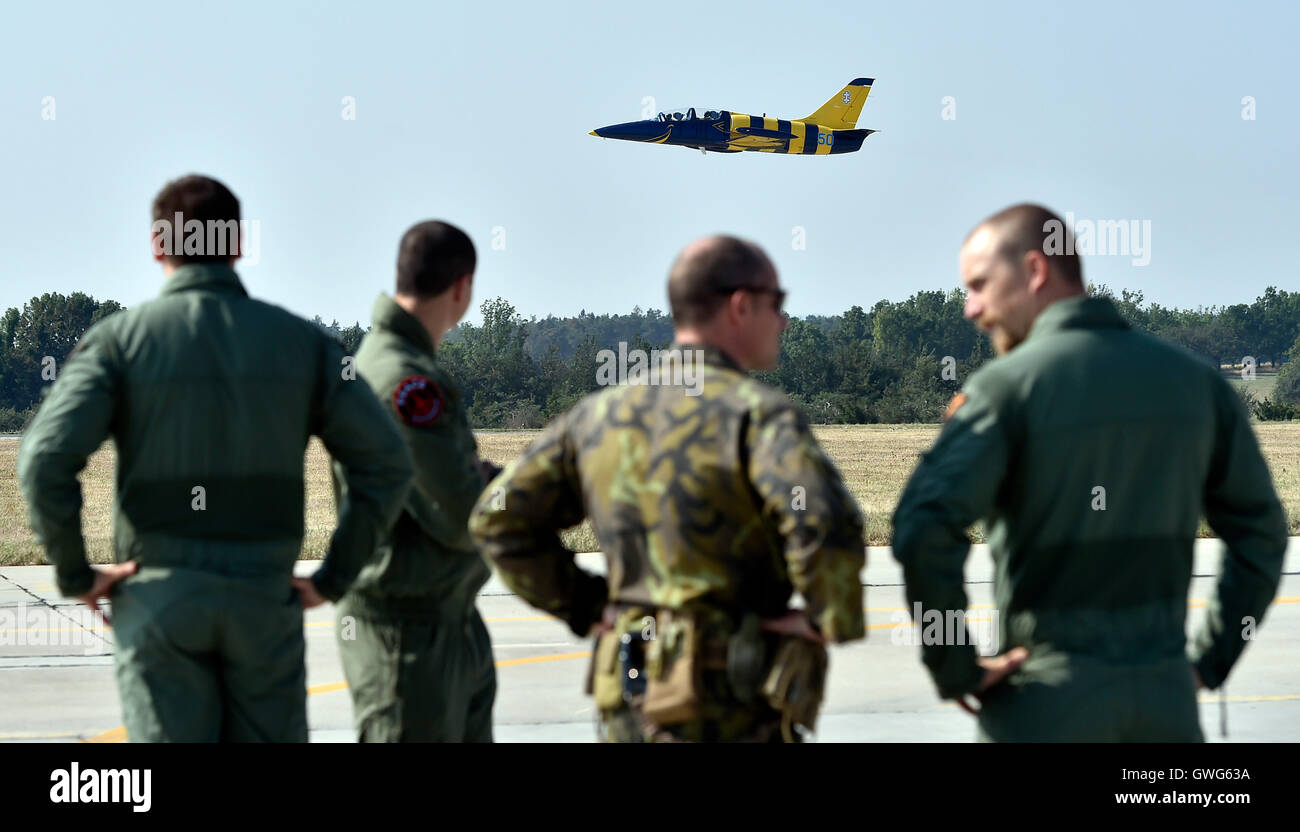 Namest Nad Oslavou, Czech Republic. 14th Sep, 2016. Presentation day of Ample Strike 2016 ...