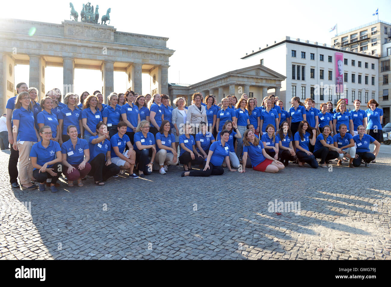 Berlin, Germany. 14th Sep, 2016. More than 70 candidates for the first ...