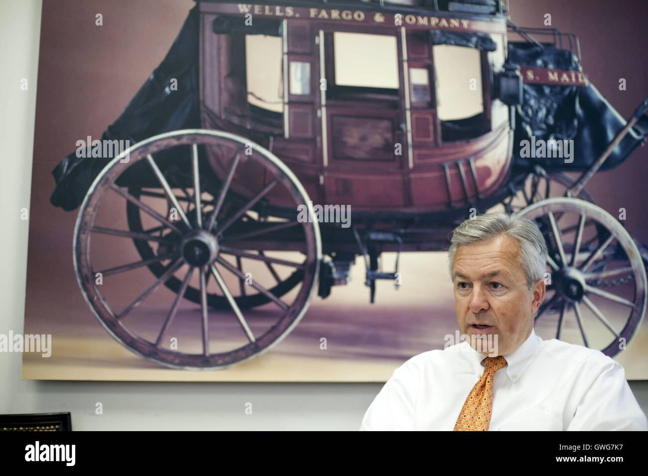 San Francisco, CA, USA. 21st Aug, 2008. Wells Fargo CEO John Stumpf at ...