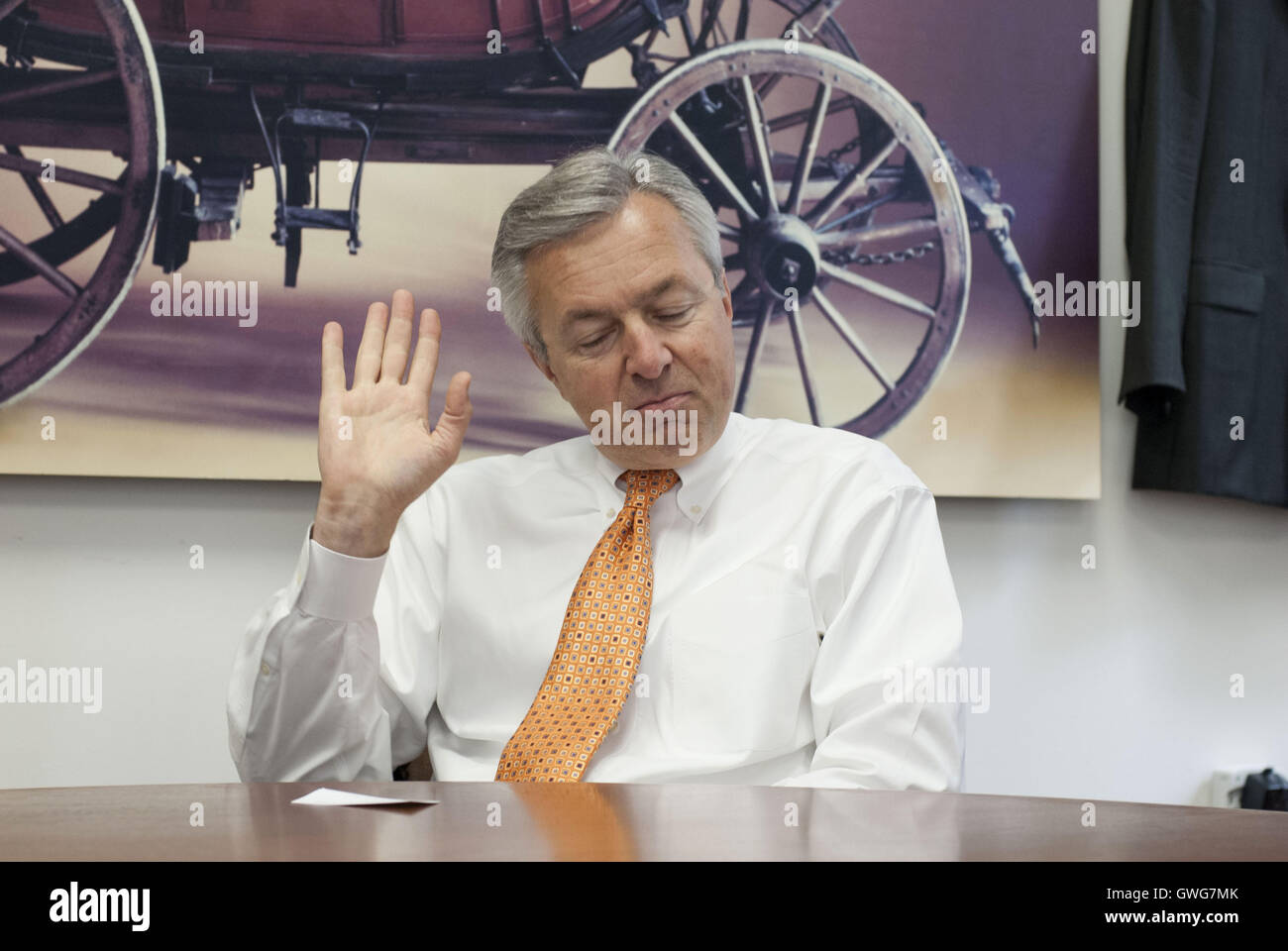 San Francisco, CA, USA. 21st Aug, 2008. Wells Fargo CEO John Stumpf at ...