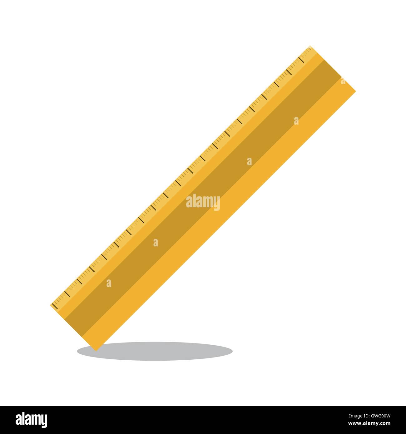 Ruler tool instrument design Stock Vector Image & Art - Alamy