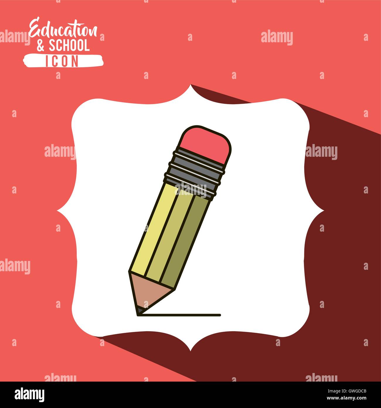 Pencil tool instrument design Stock Vector Image & Art - Alamy