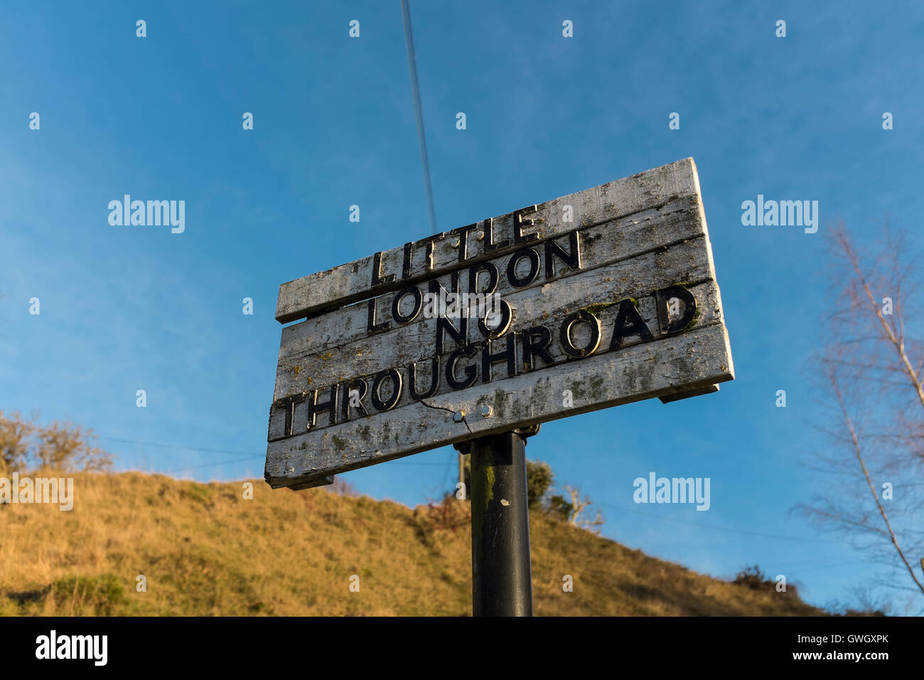 Little London sign, Stroud, Gloucestershire, UK Stock Photo - Alamy