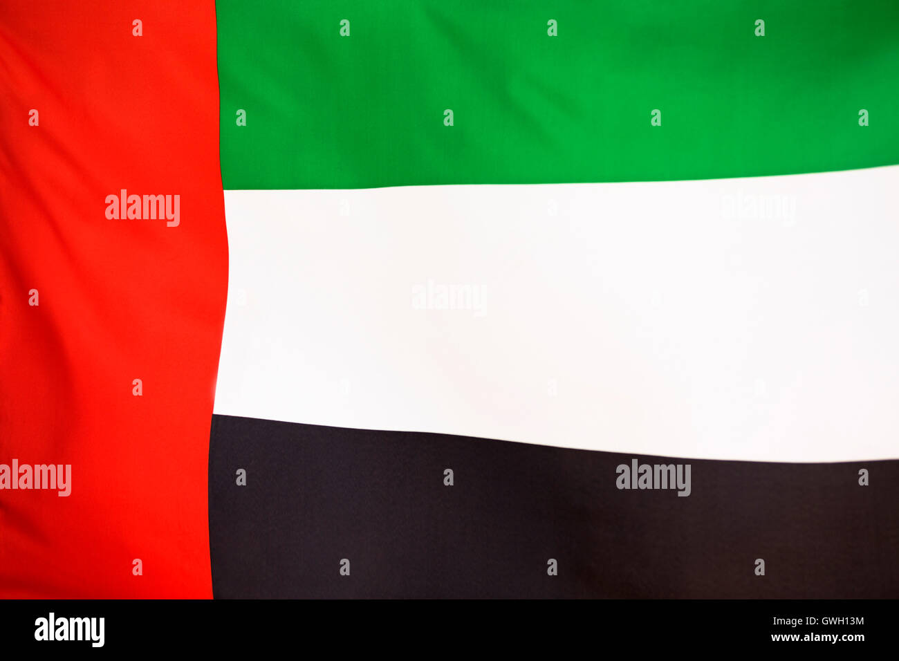 Flag of United Arab Emirates for background Stock Photo - Alamy