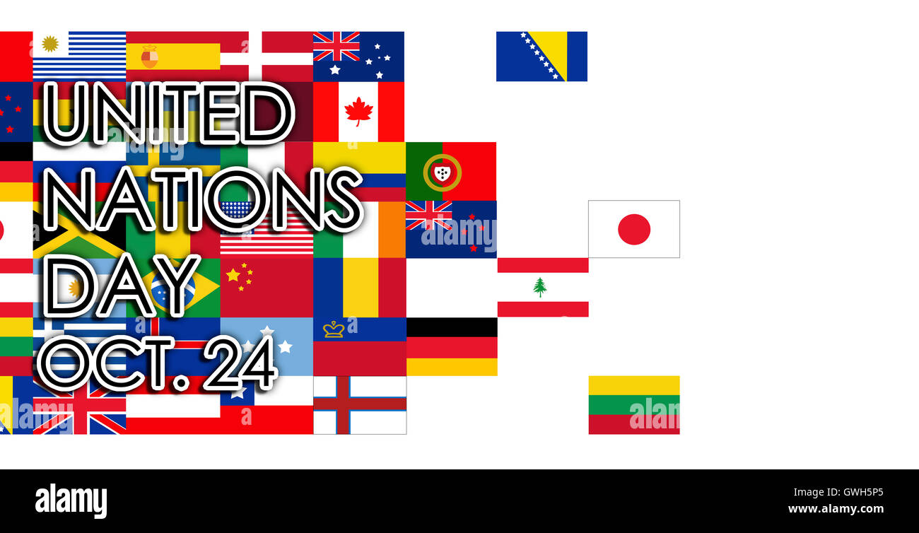 International united nations day, October 24 Stock Photo - Alamy