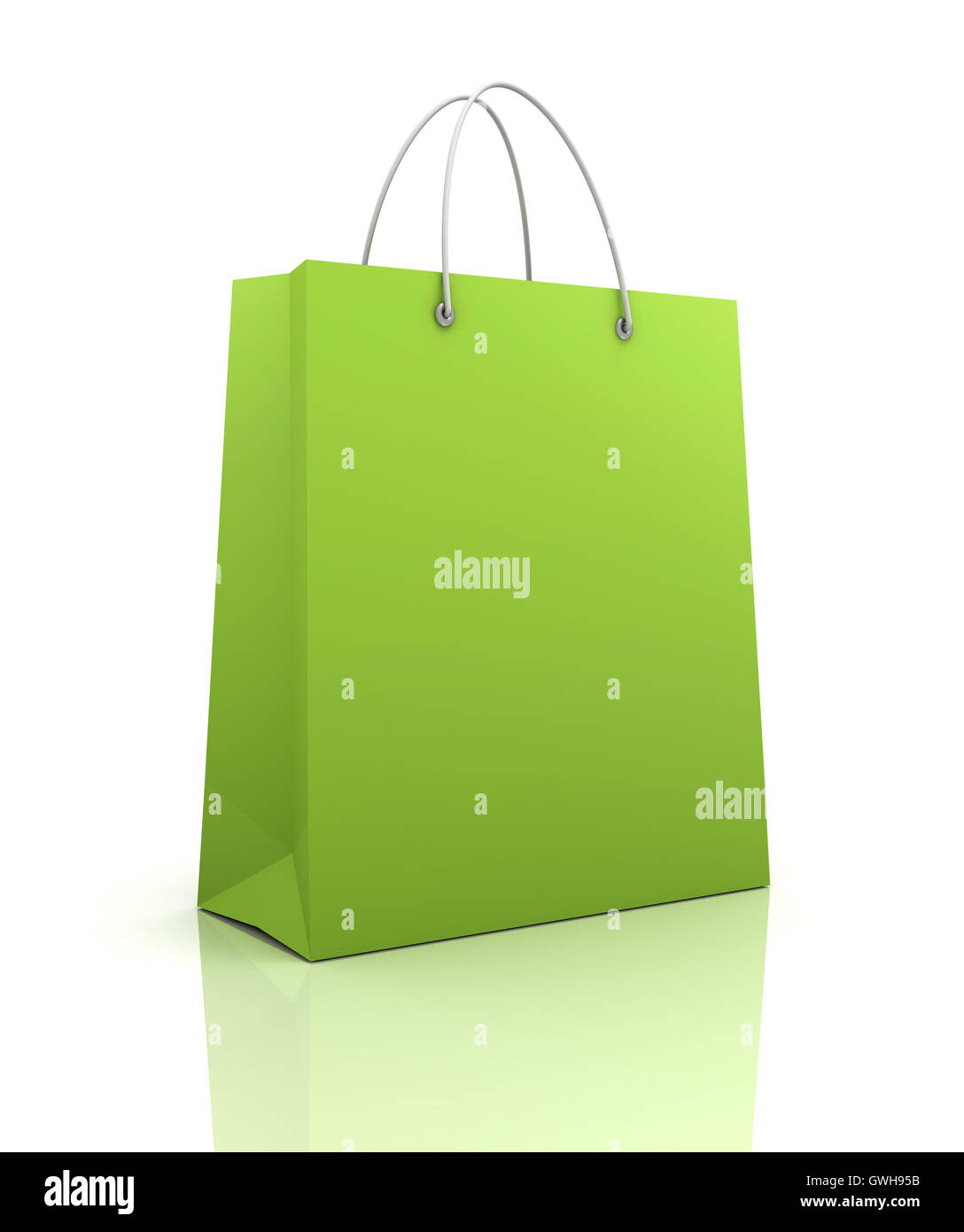 Single shopping bag concept 3d hi-res stock photography and images - Alamy