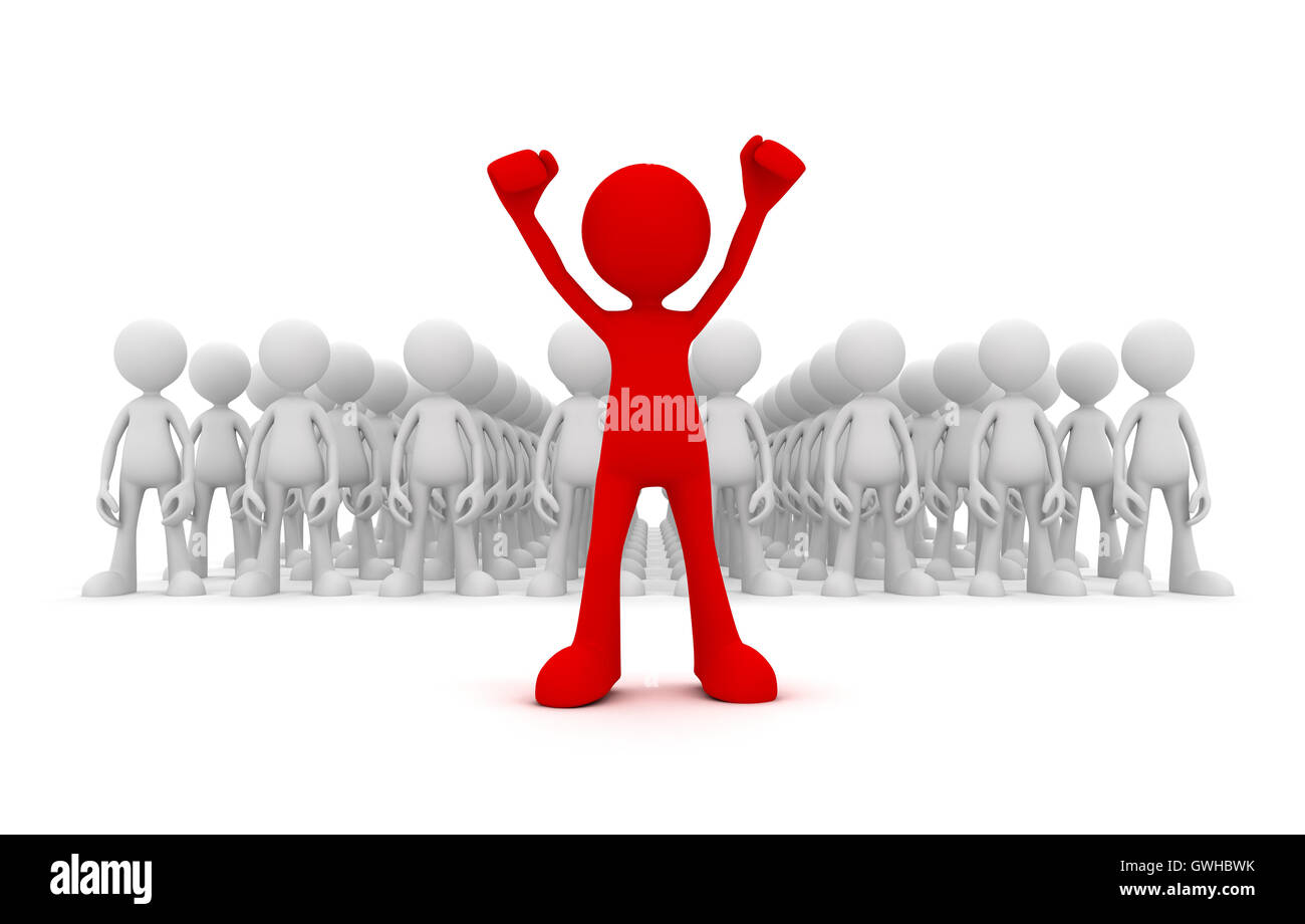 Team leader Cut Out Stock Images & Pictures - Alamy