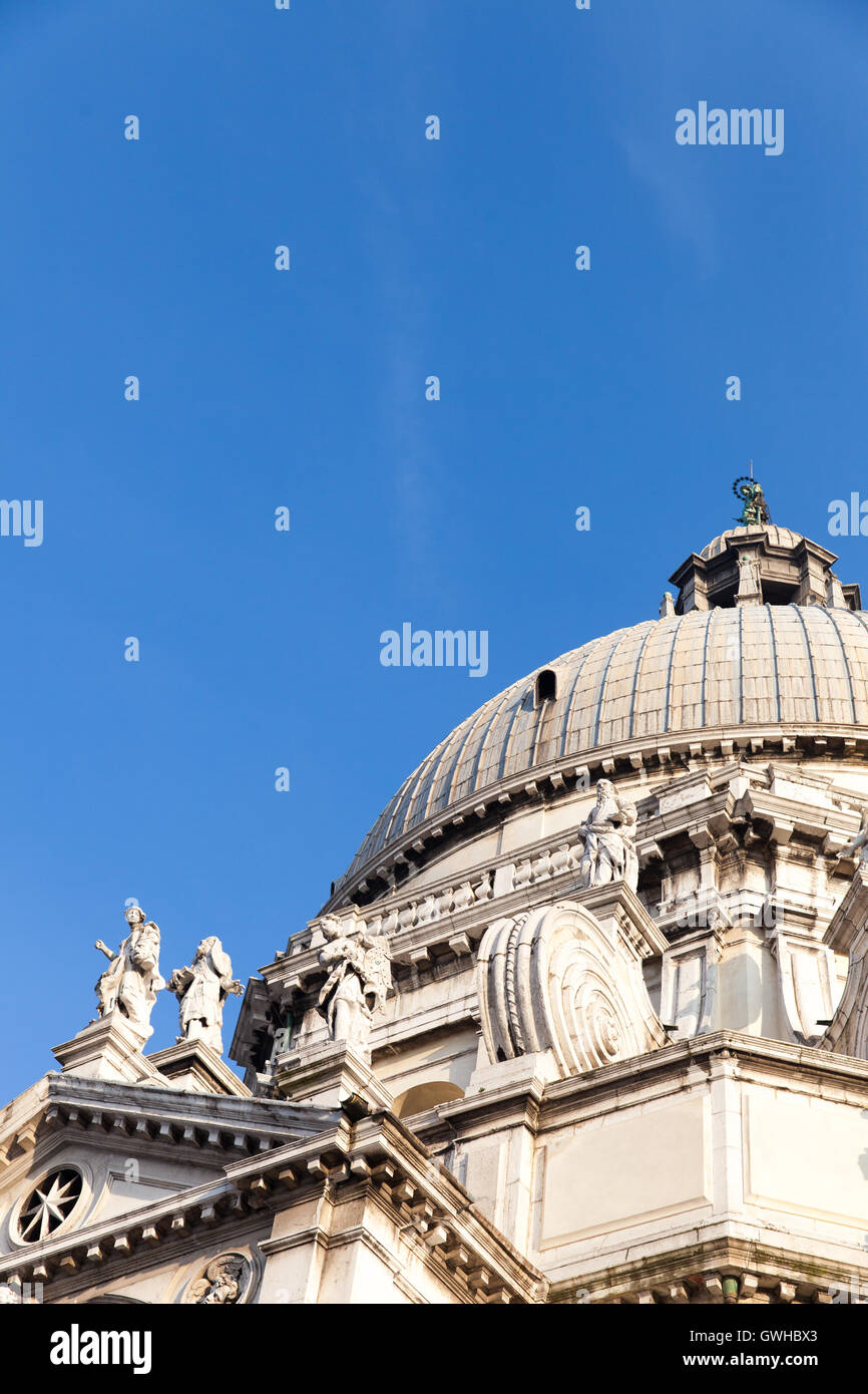 Exterior of Basilica di Santa Maria della Salute Venice Italy Stock ...