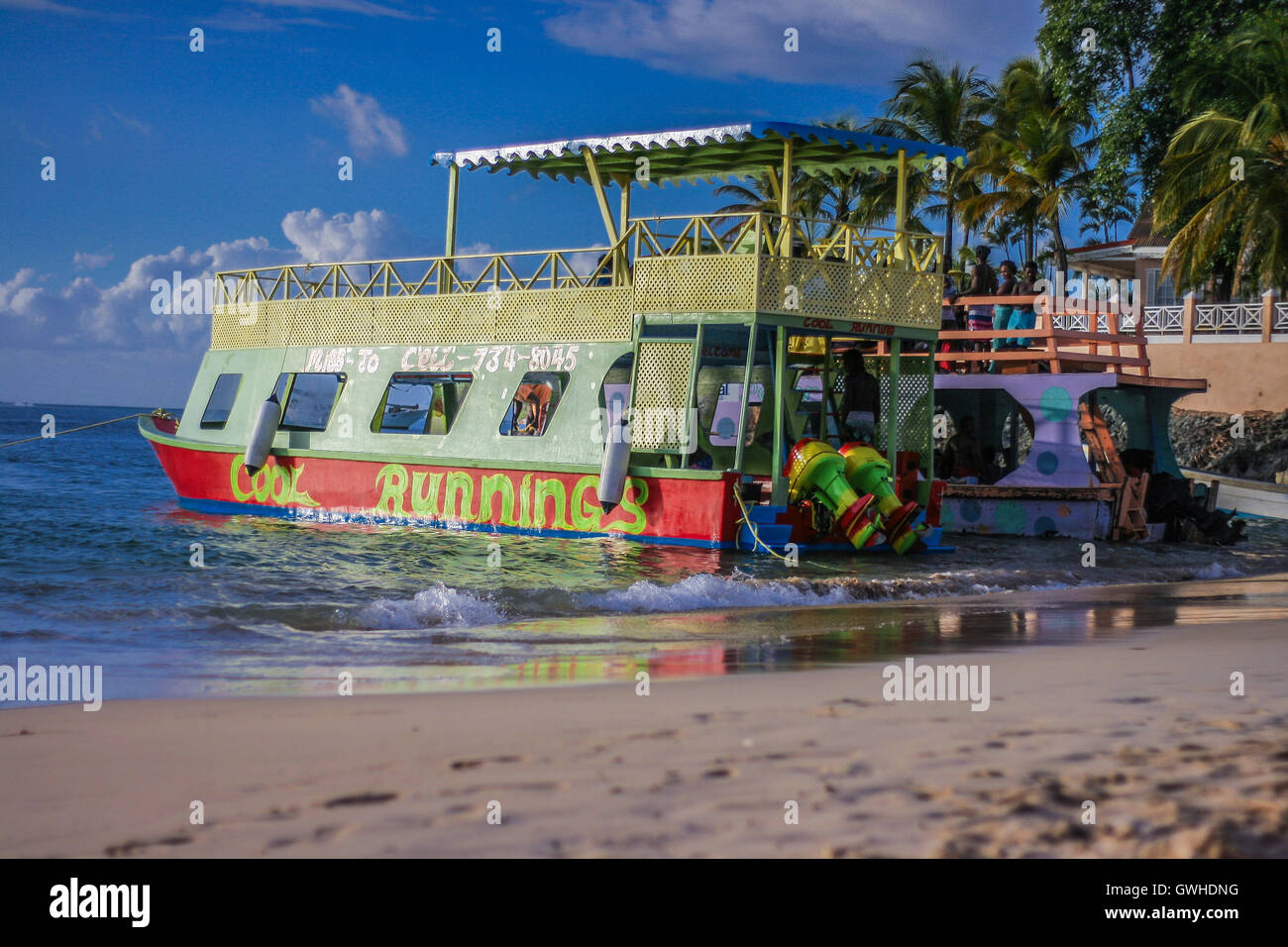 Cool runnings tour boat hi-res stock photography and images - Alamy
