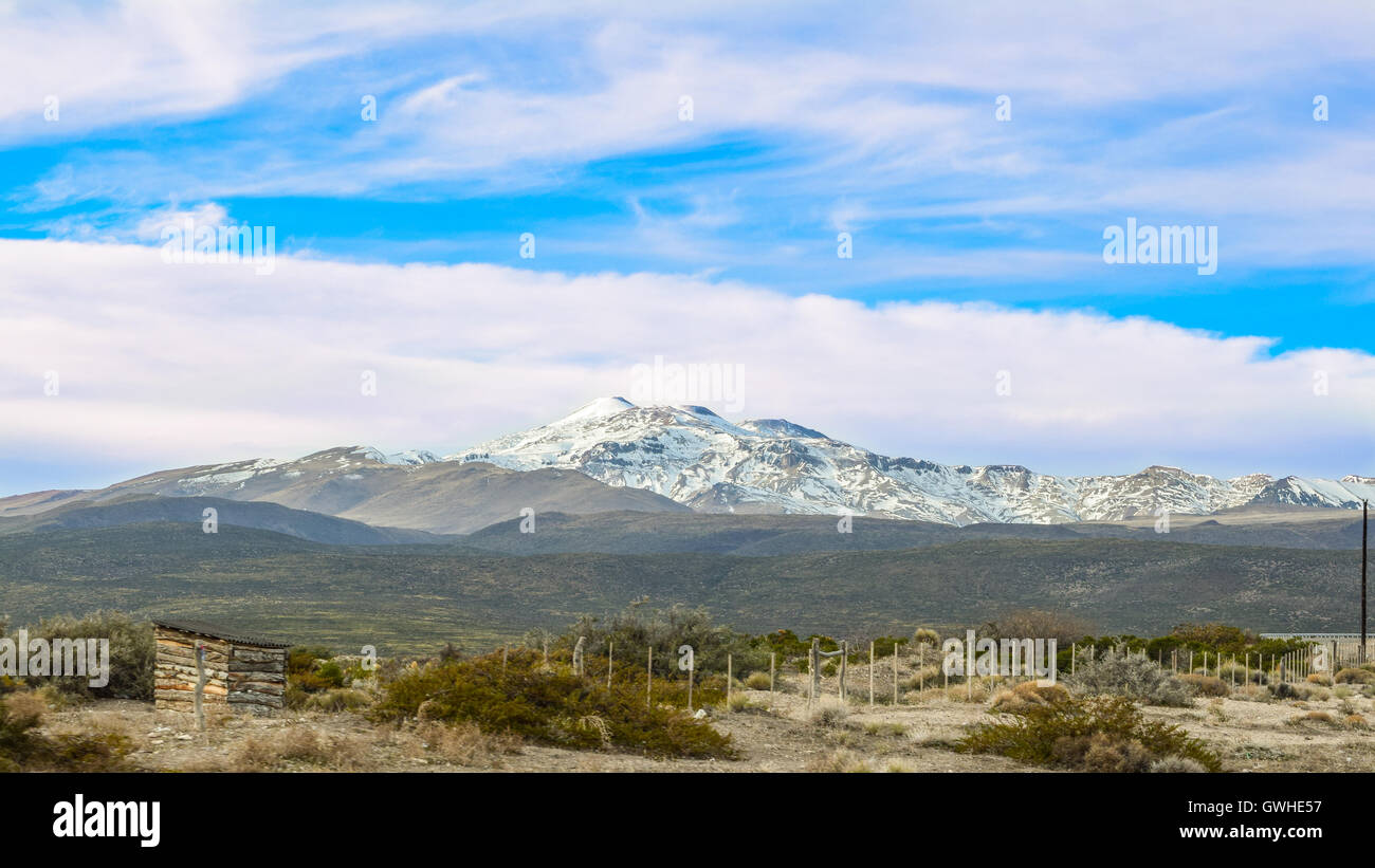 Landscape view to the winter Stock Photo - Alamy