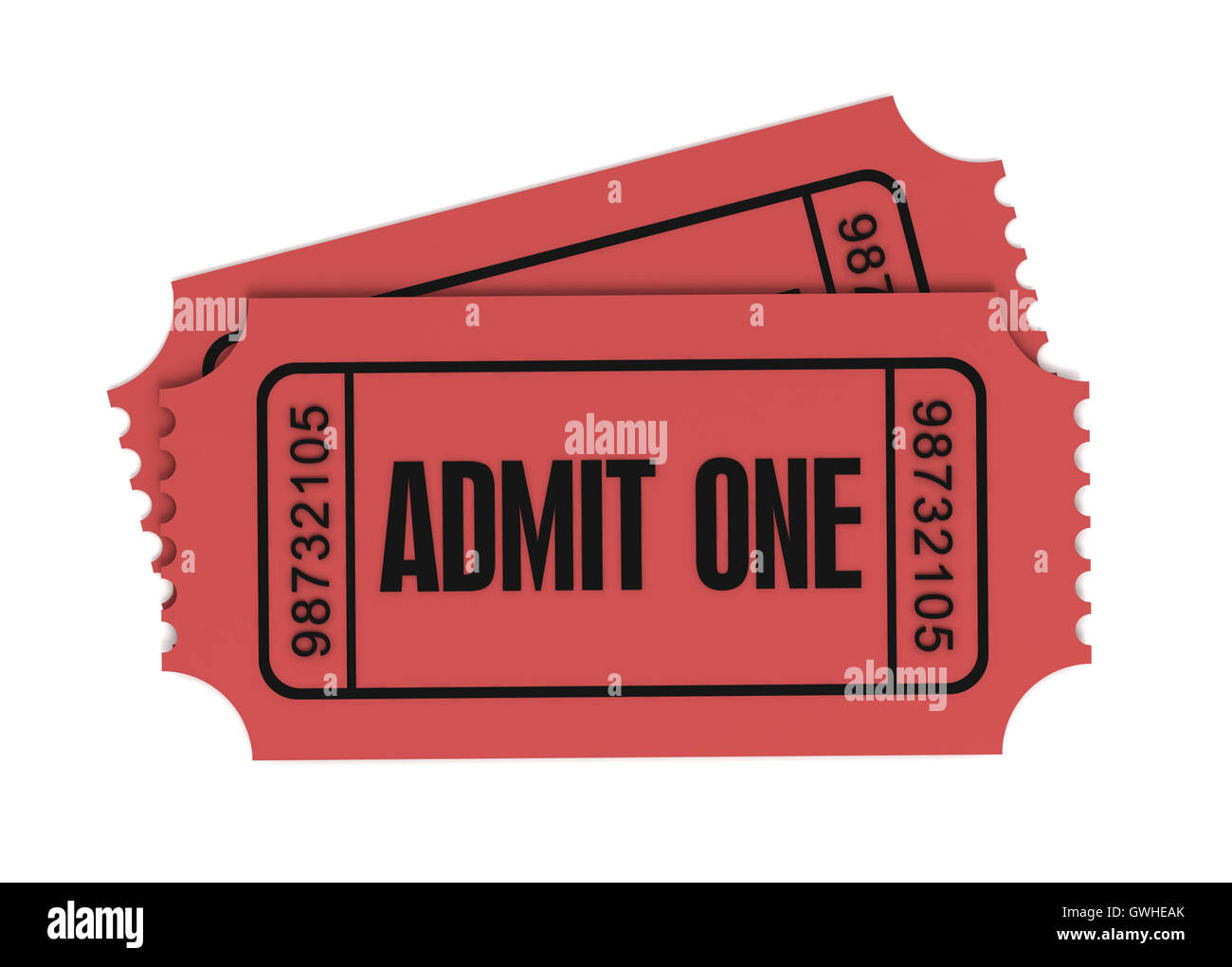 Ticket admit one hi-res stock photography and images - Alamy