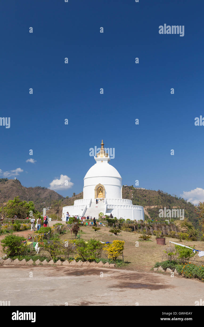 Peace pagoda hi-res stock photography and images - Alamy