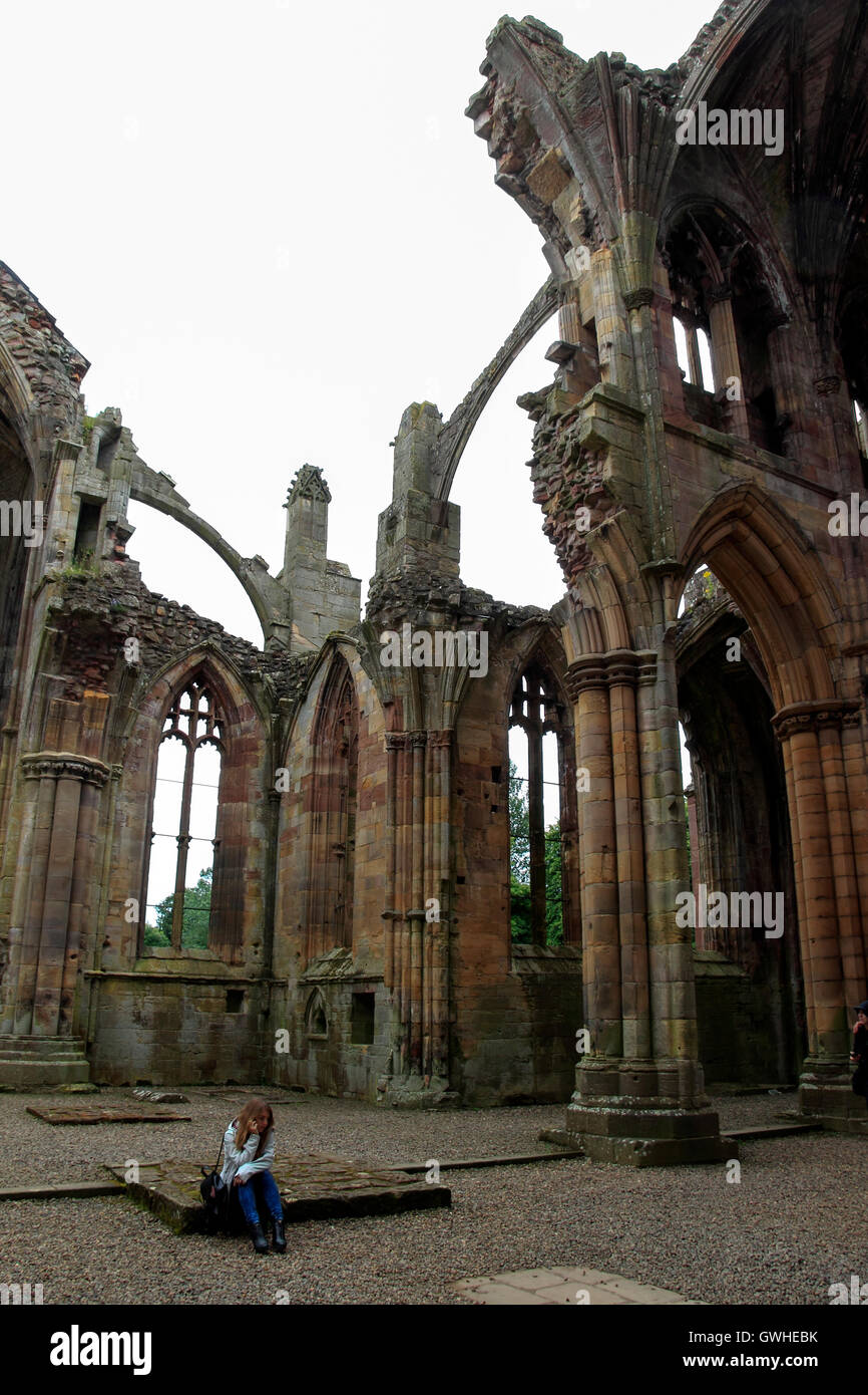 Archway In Ruined Cistercian Monastery High Resolution Stock ...