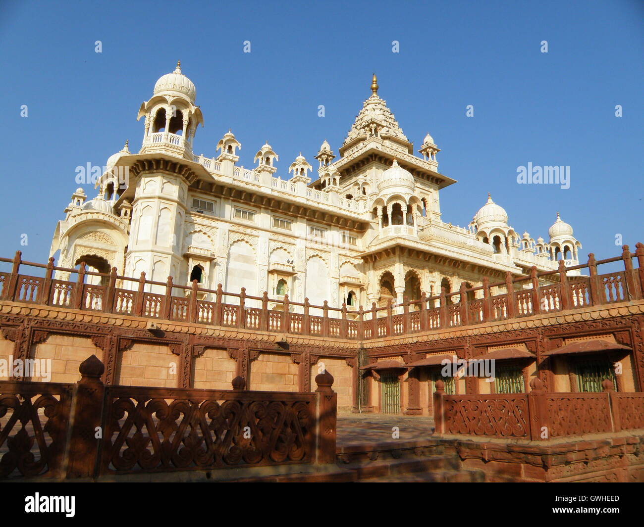 White Jainism Temple in Rajasthan, India Stock Photo - Alamy