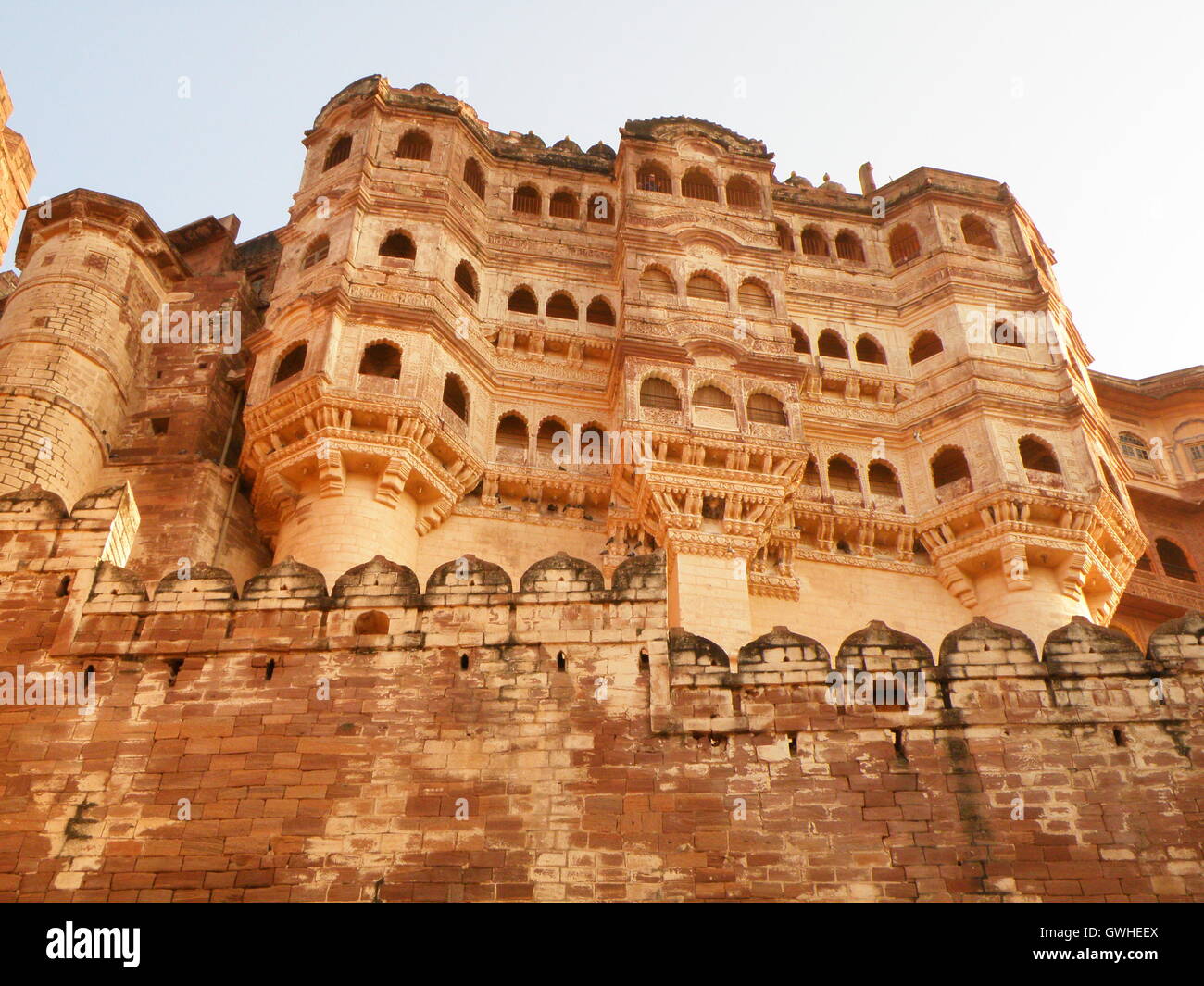 Stunning Old Fortress in Rajasthan, India Stock Photo - Alamy