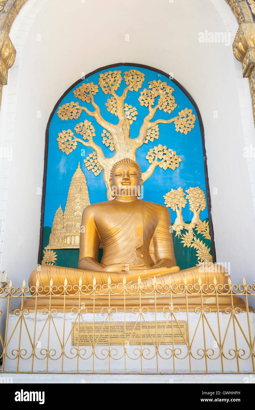 World peace pagoda, Pokhara, Nepal Stock Photo - Alamy