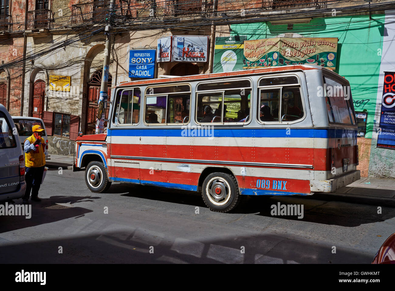Local bus la paz bolivia hi-res stock photography and images - Alamy