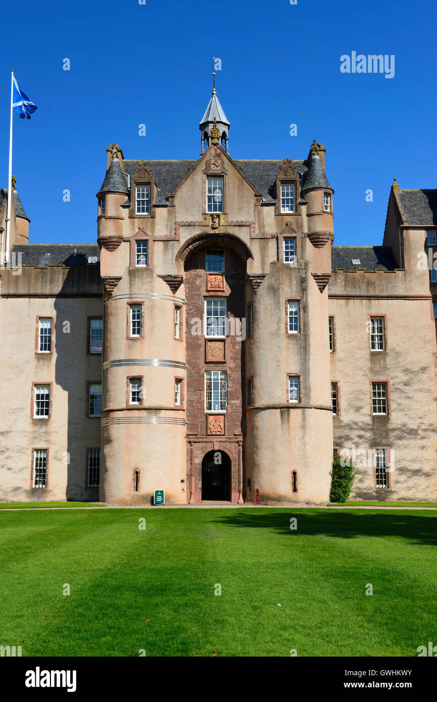 Fyvie Castle near Turriff in Aberdeenshire, Grampian Region, Scotland ...