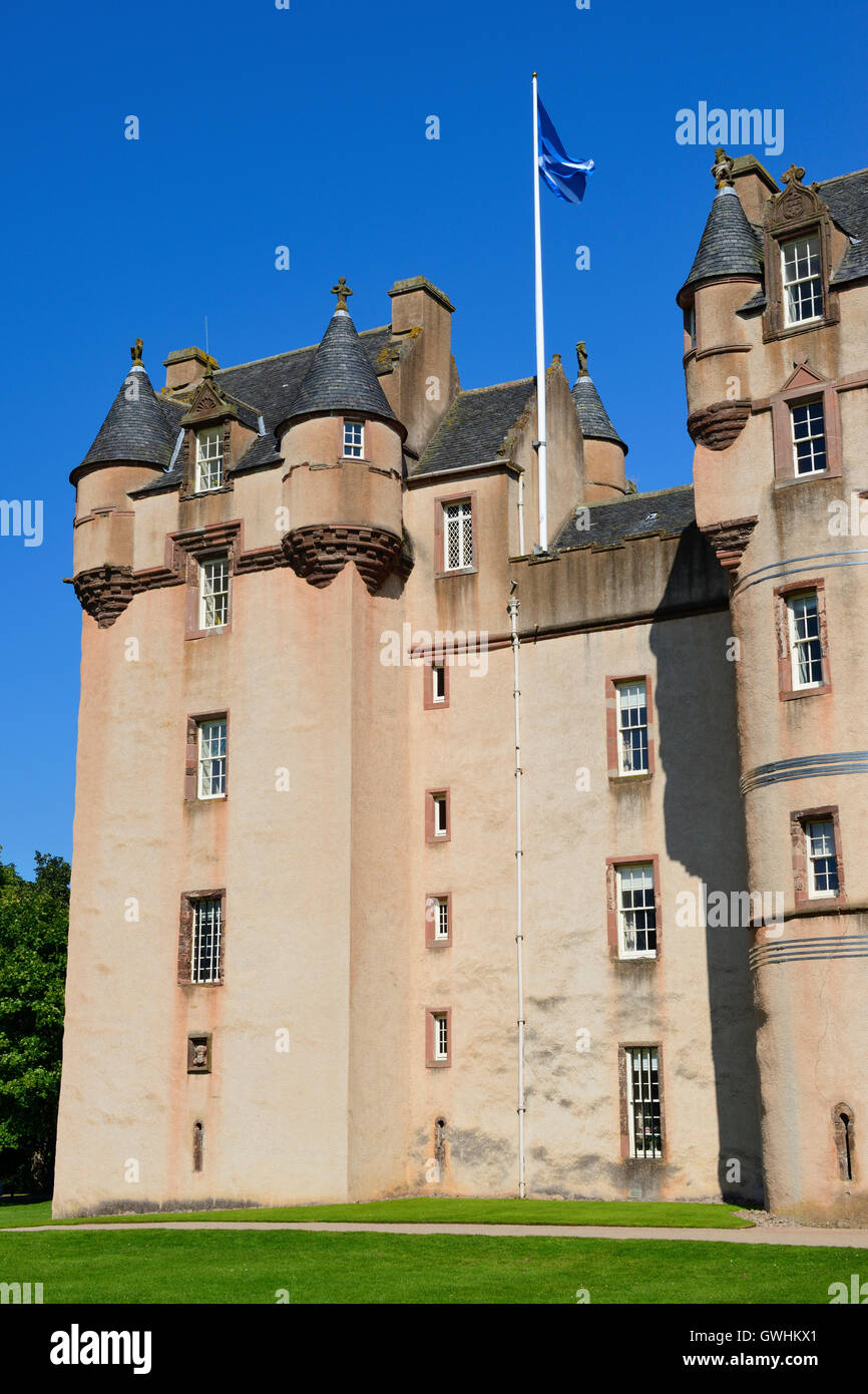 Fyvie Castle near Turriff in Aberdeenshire, Grampian Region, Scotland ...