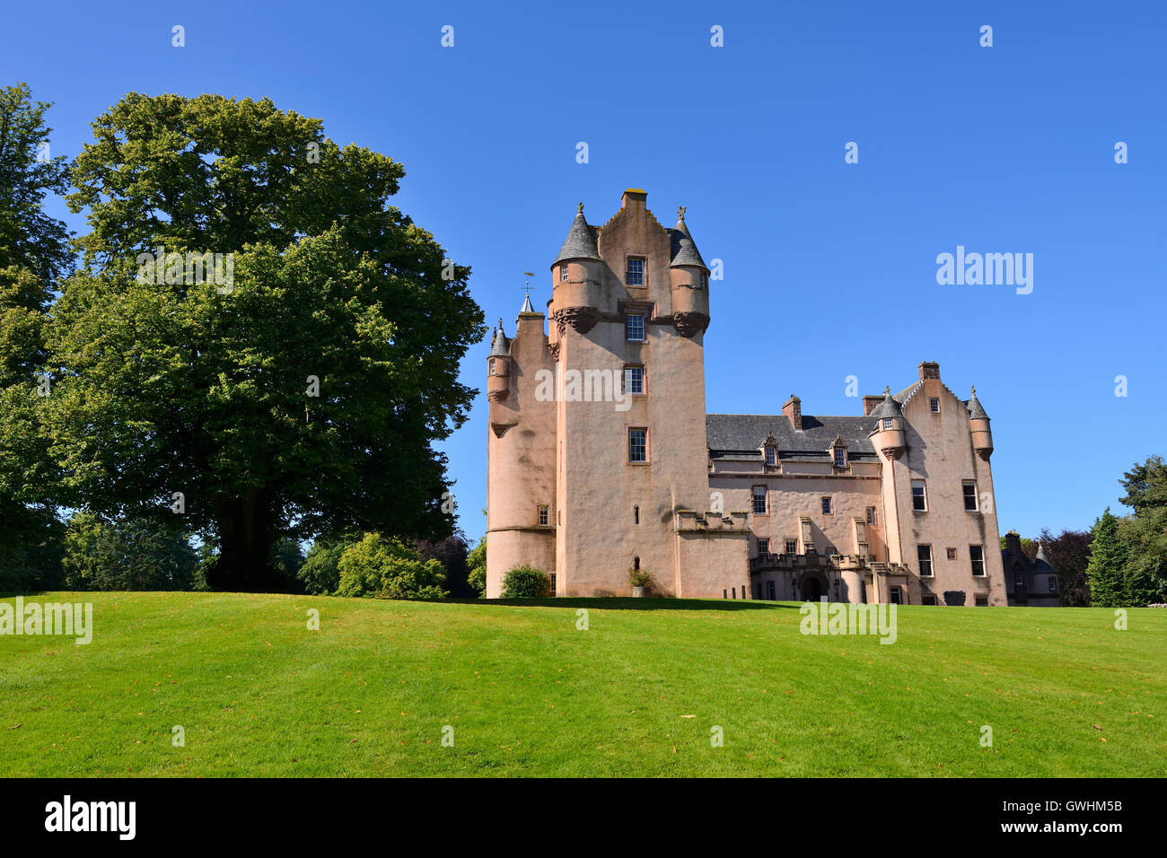 Fyvie Castle near Turriff in Aberdeenshire, Grampian Region, Scotland ...