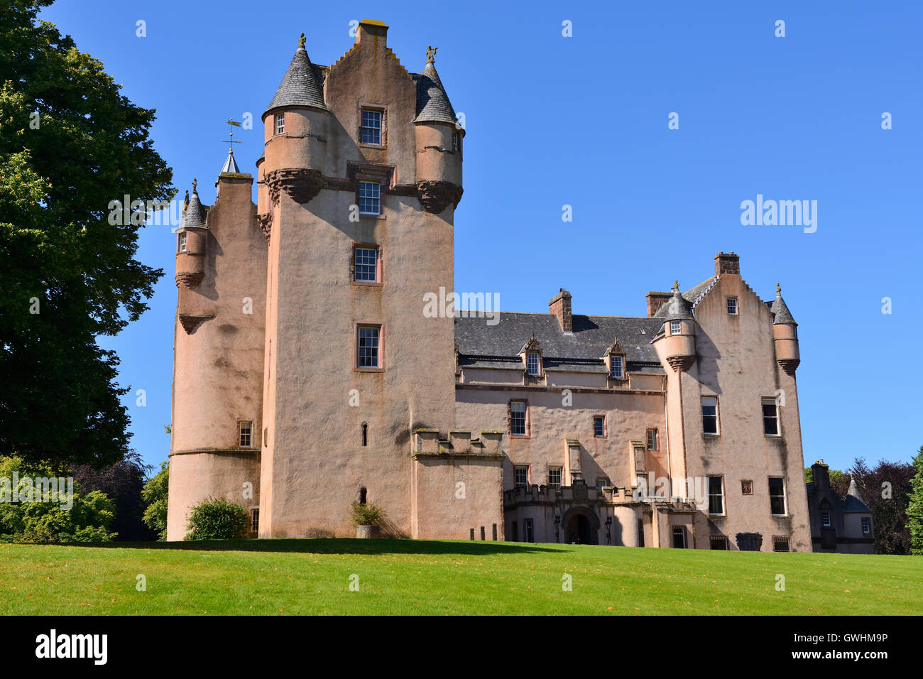 Fyvie Castle near Turriff in Aberdeenshire, Grampian Region, Scotland ...