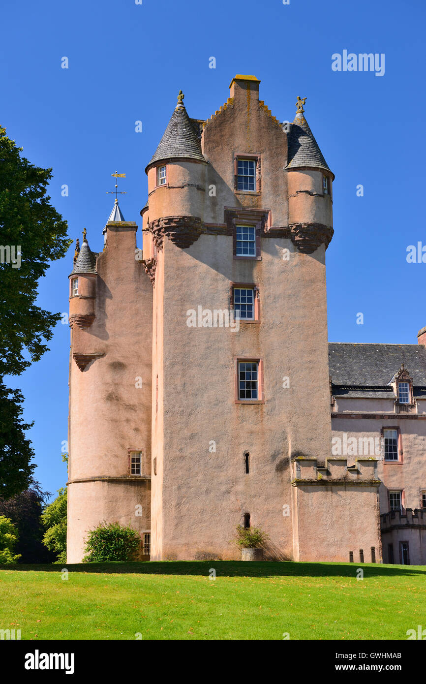 Fyvie Castle near Turriff in Aberdeenshire, Grampian Region, Scotland ...