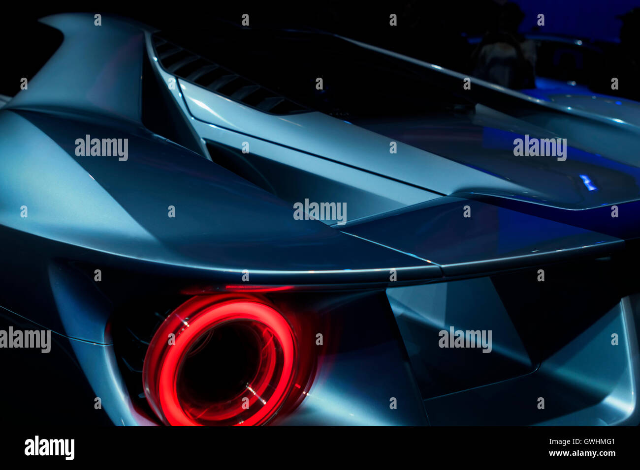 Close-up view of the modern concept car Stock Photo - Alamy