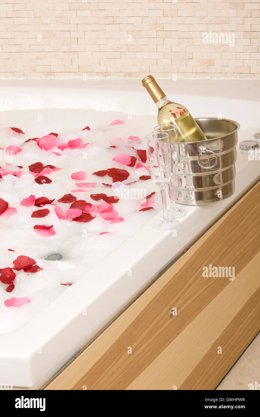 A relaxing bath Stock Photo - Alamy
