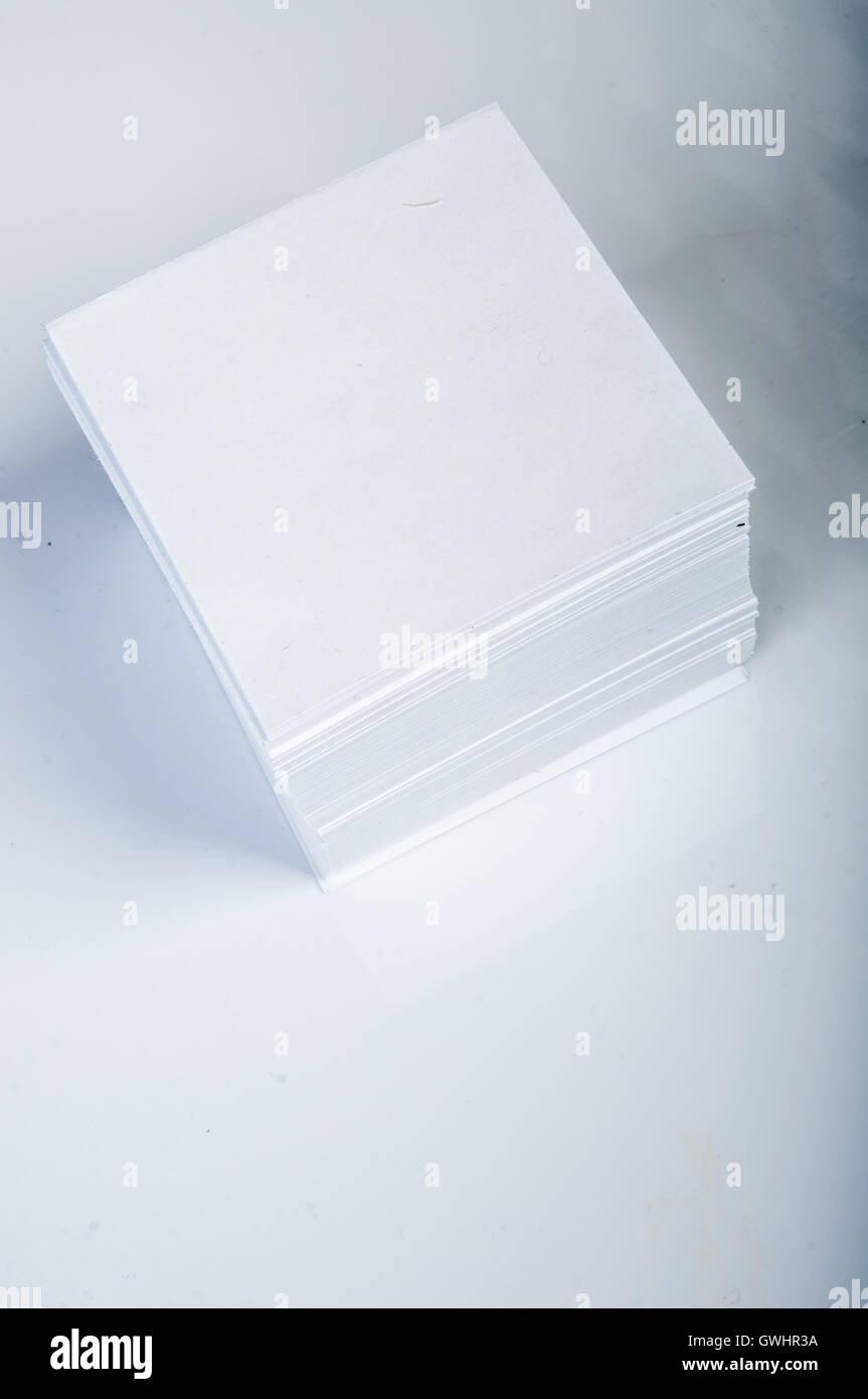 White stick note Stock Photo - Alamy