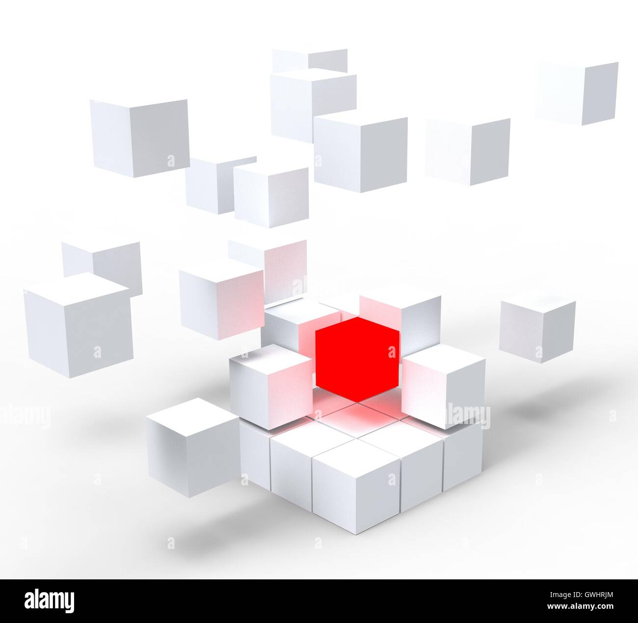 Alone and independent Cut Out Stock Images & Pictures - Alamy