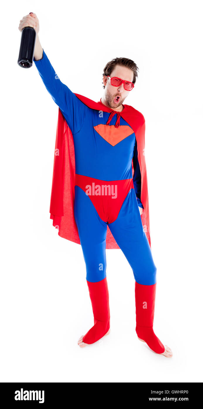Full length superman super man hi-res stock photography and images - Alamy