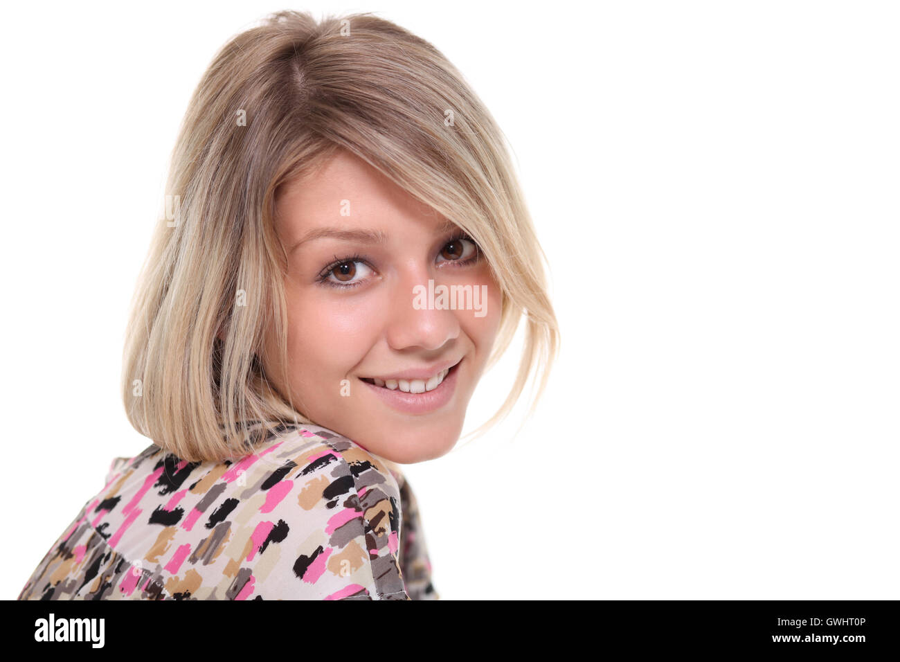 Portrait of beautiful woman Stock Photo - Alamy