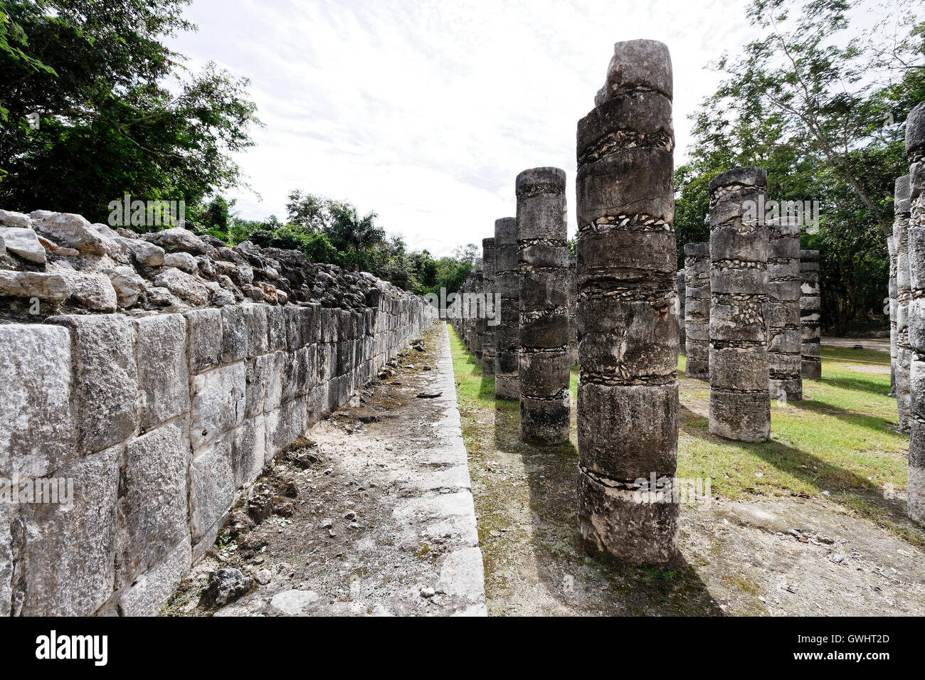 Scenic views of Chichen Itza Maya ruins on Yukatan Peninsula, Mexico Stock Photo - Alamy