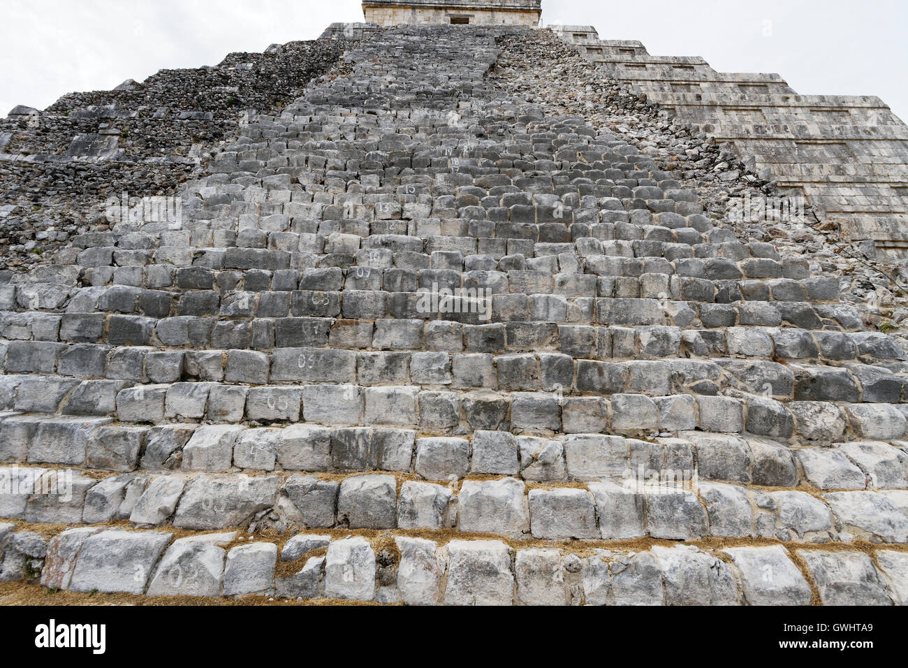 Scenic views of Chichen Itza Maya ruins on Yukatan Peninsula, Mexico ...