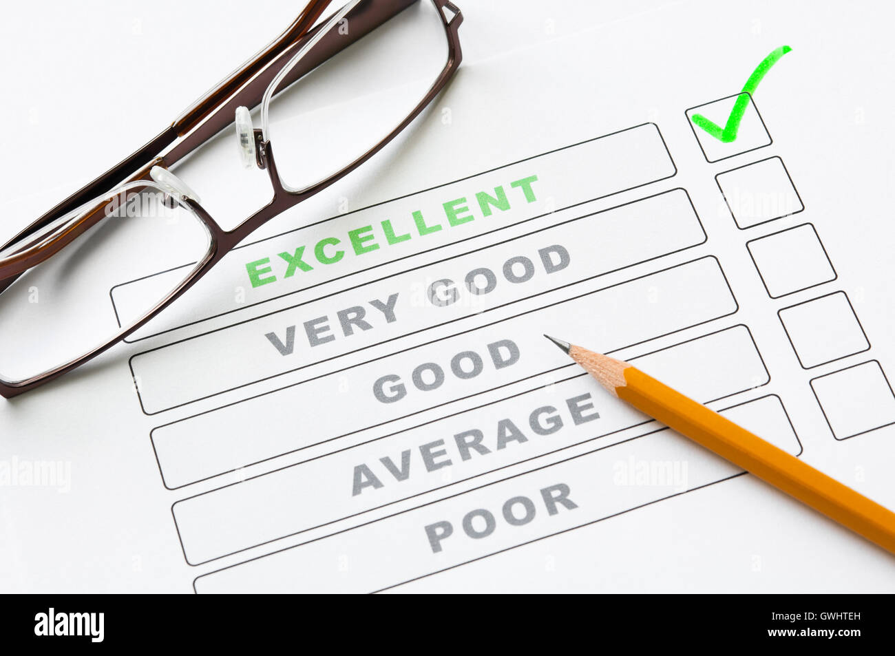 Excellent average poor hi-res stock photography and images - Alamy