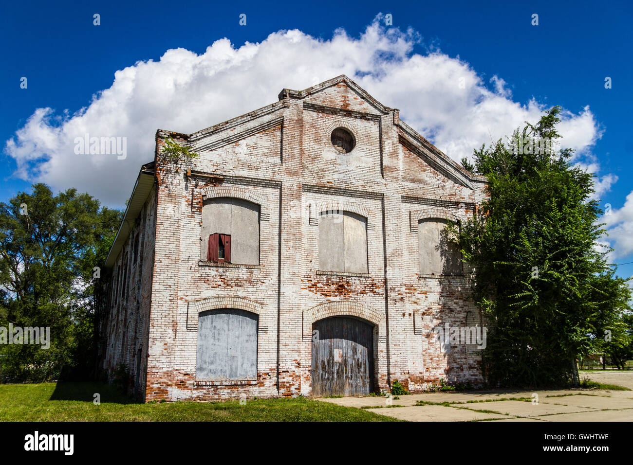 Abandoned Rust Belt Factory - Worn, Broken and Forgotten I Stock Photo ...