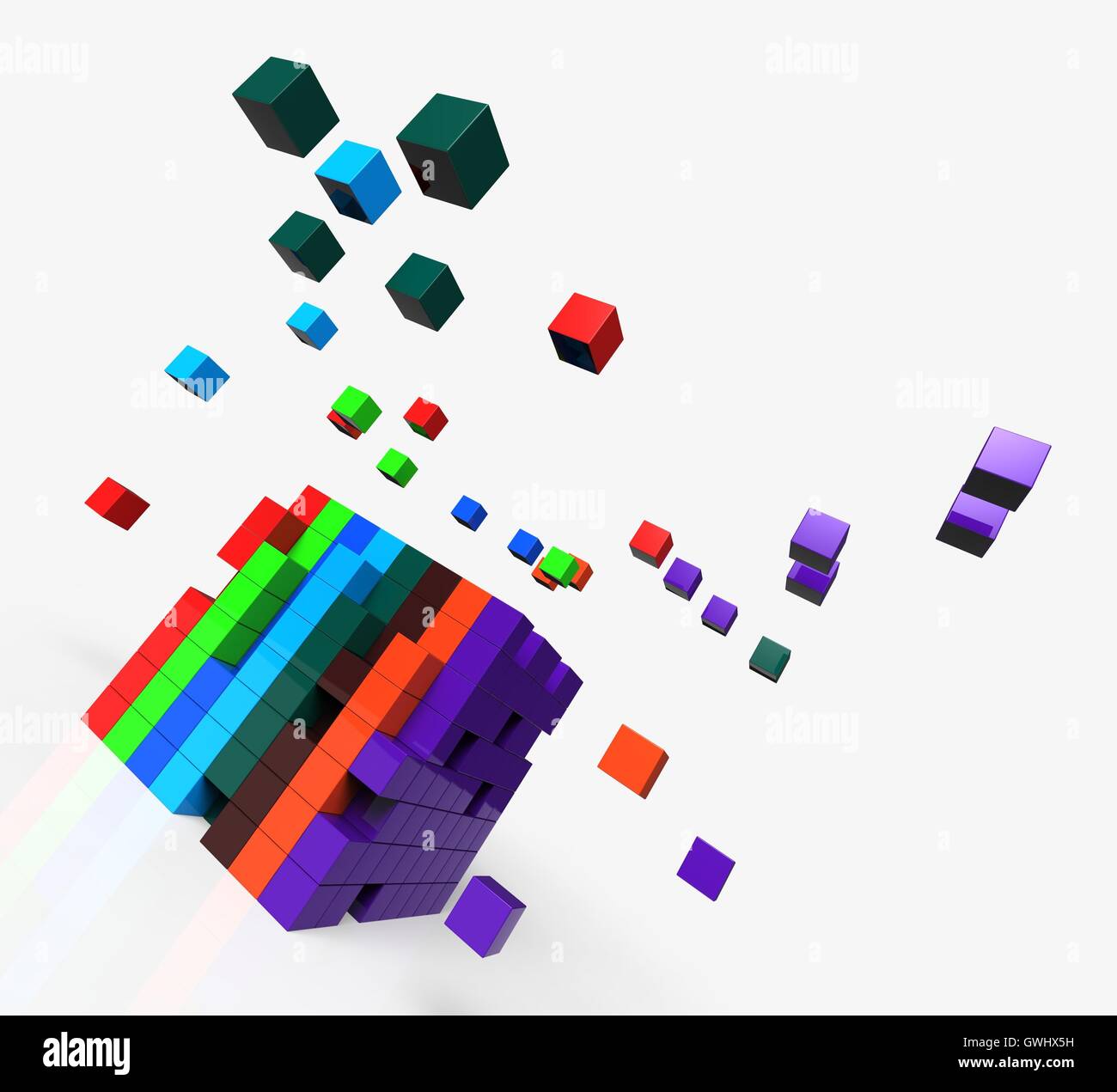 Abstract design blocks hi-res stock photography and images - Alamy