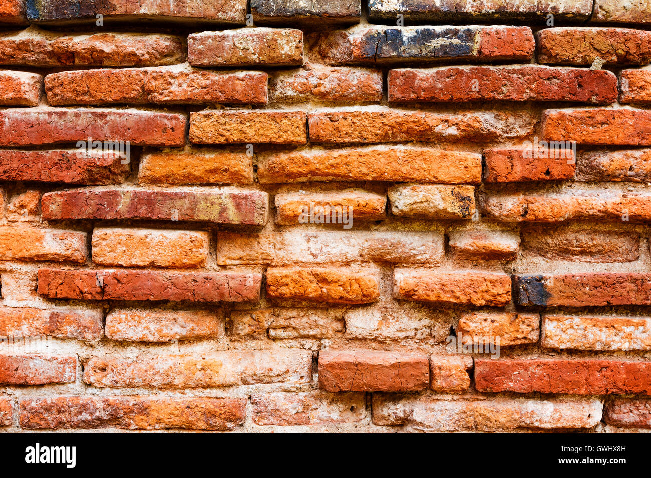 Ancient brick wall Stock Photo - Alamy