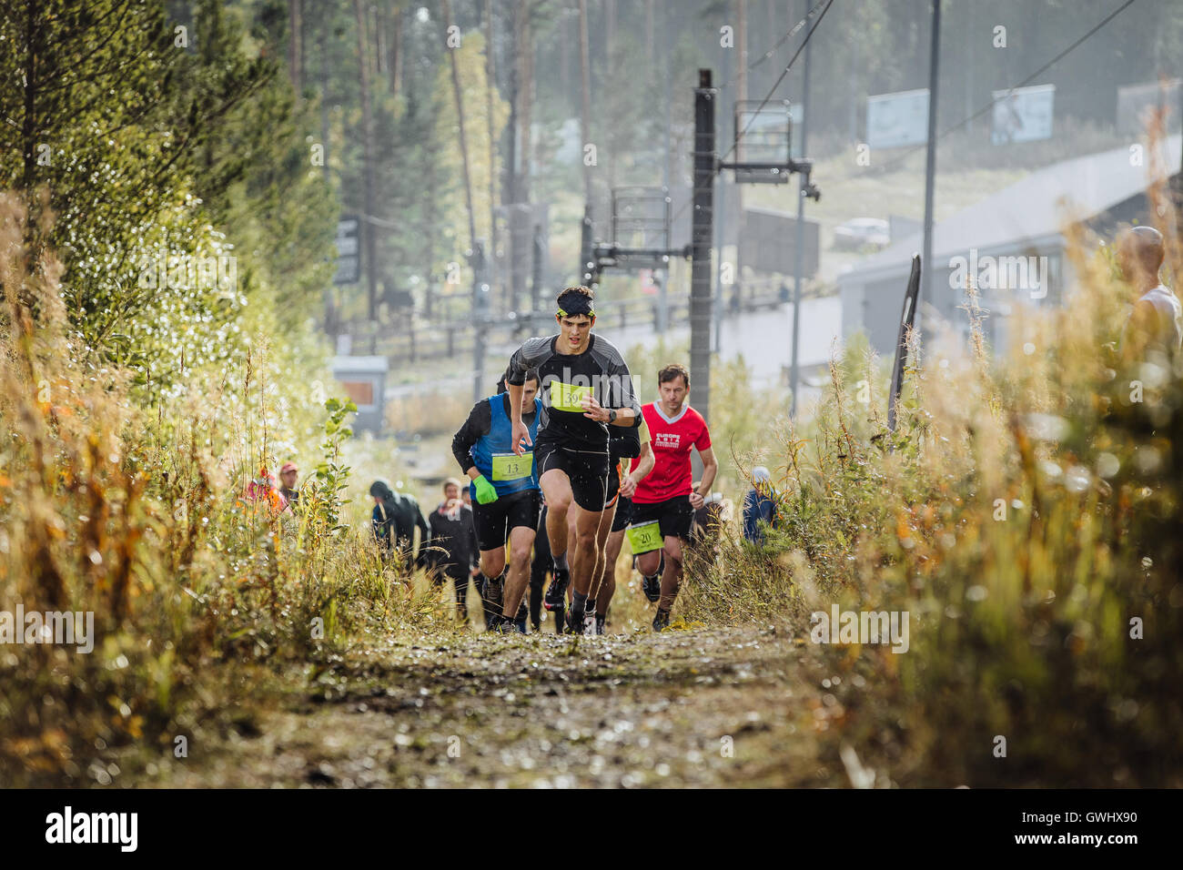 Marathoners hi-res stock photography and images - Alamy