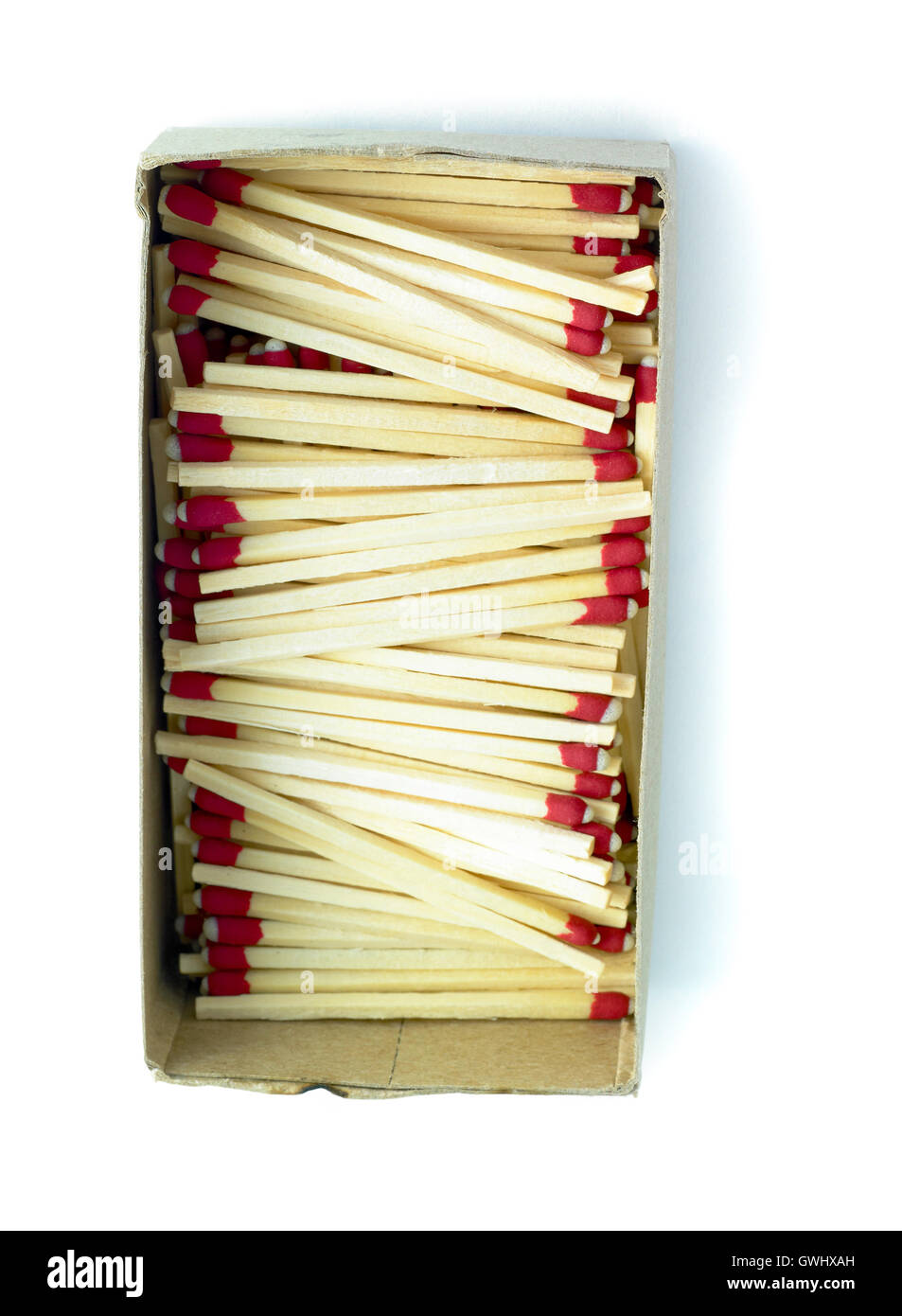 box of matches isolated on a white background Stock Photo - Alamy