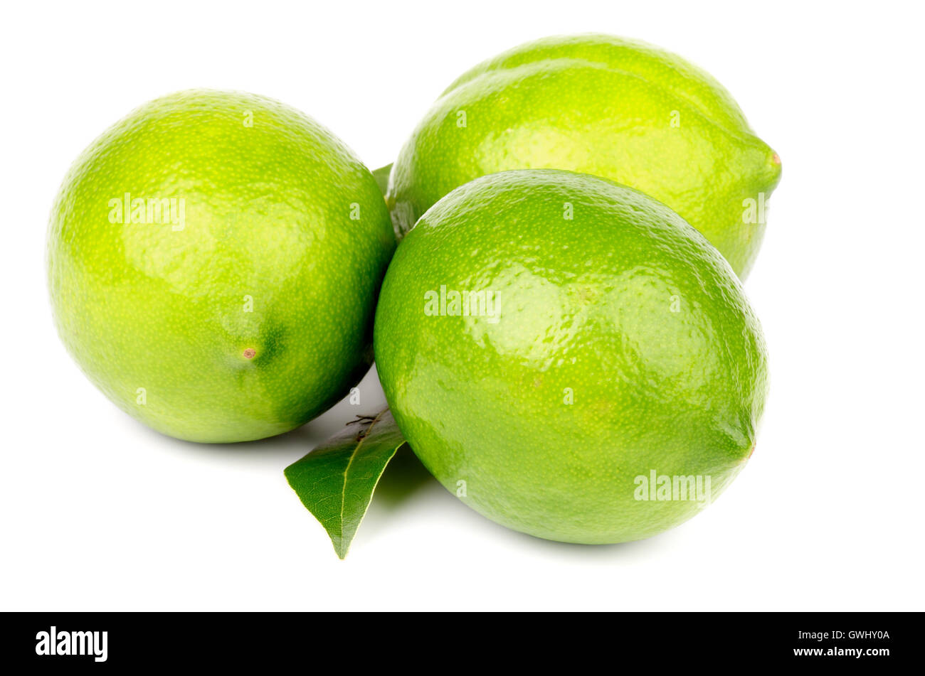 Three fresh limes hi-res stock photography and images - Alamy